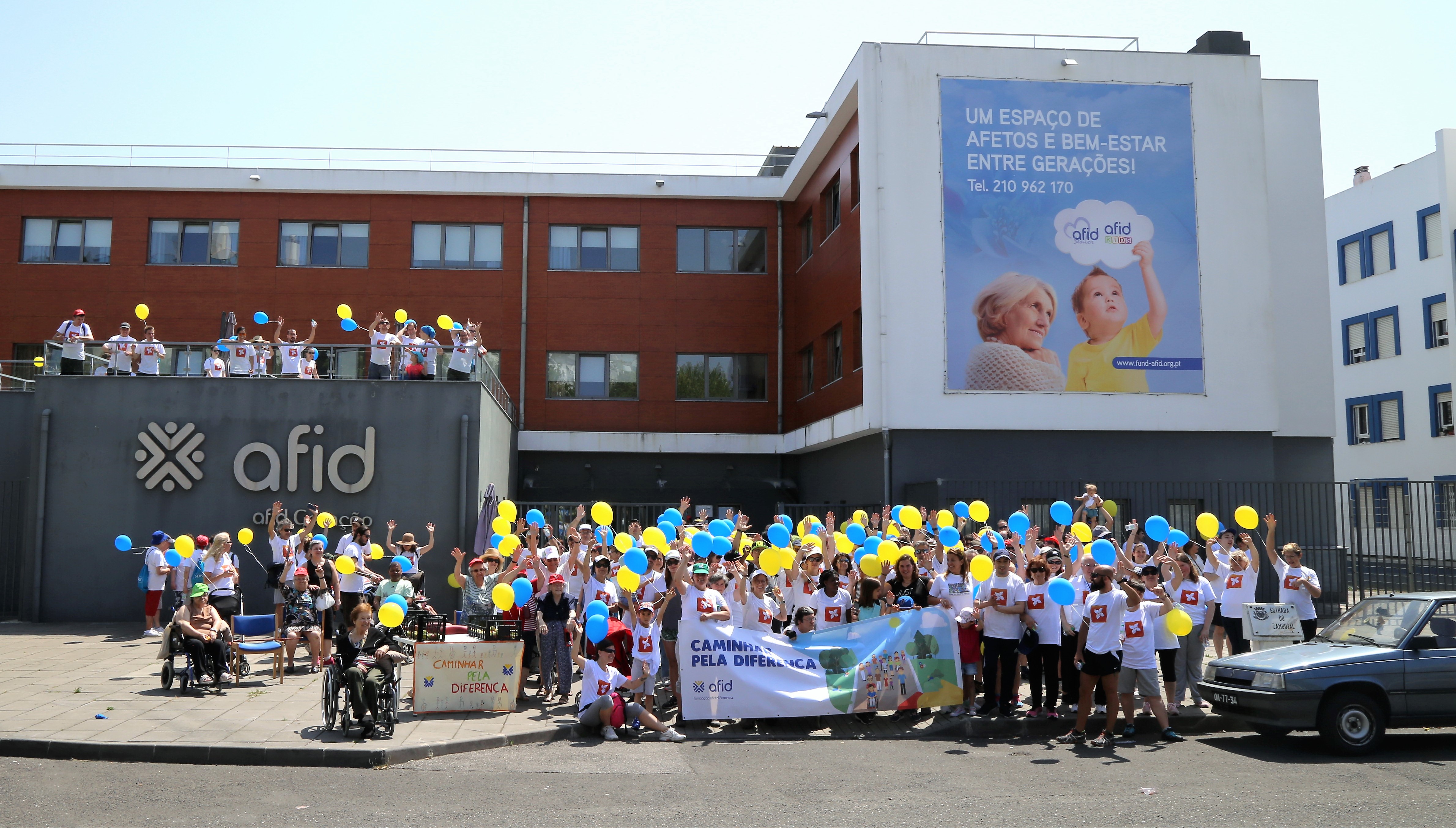 2ª edição da caminhada solidária da AFID juntou miúdos e graúdos unidos ...