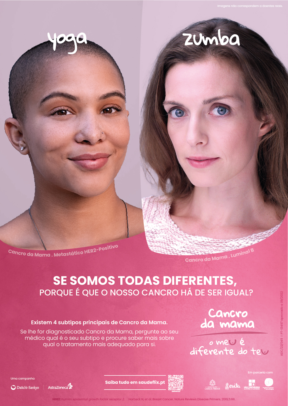 Campanha informa sobre a existência de 4 subtipos diferentes de cancro ...