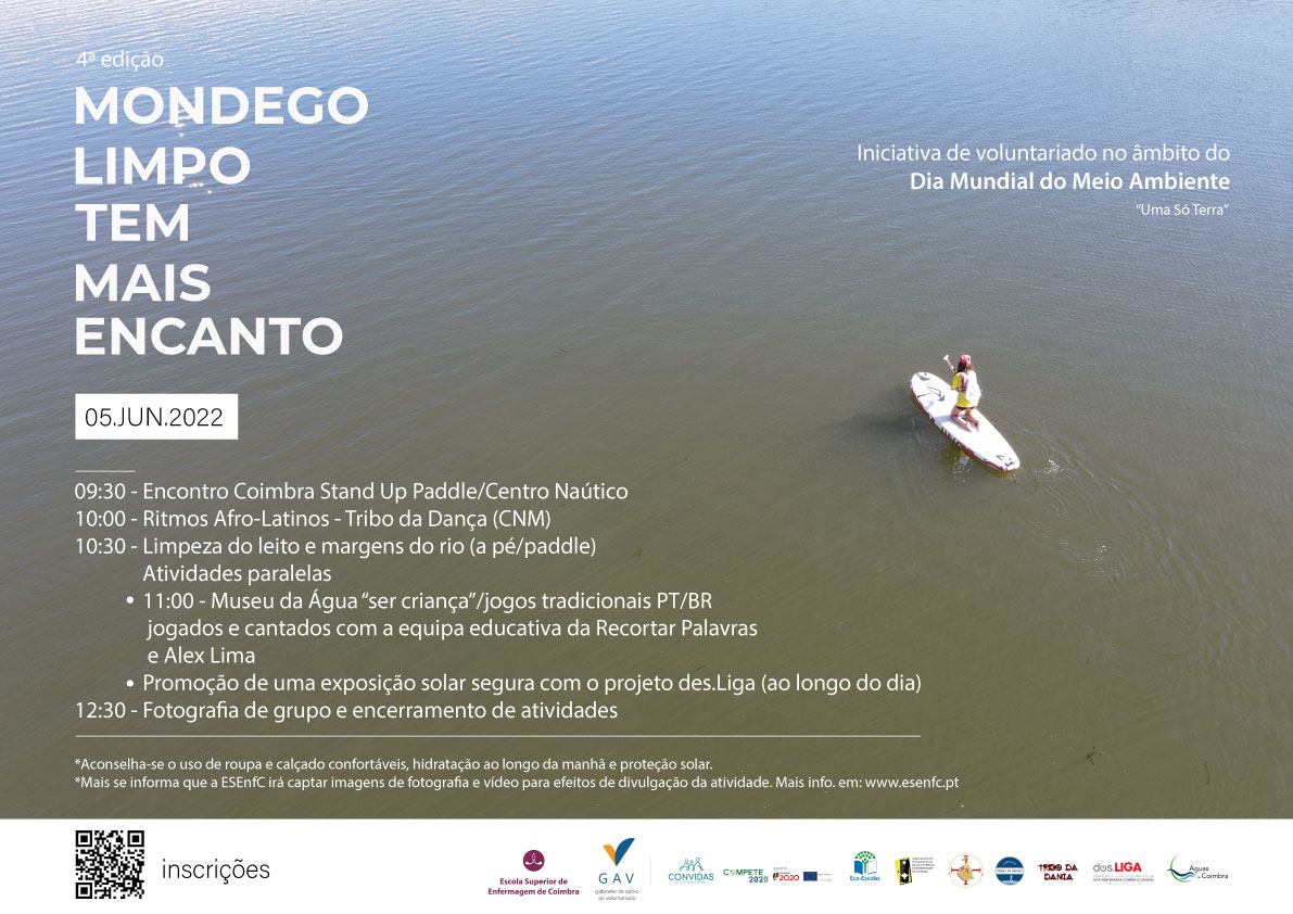 ESEnfC convida organizações da cidade para a 4º edição “Mondego limpo ...