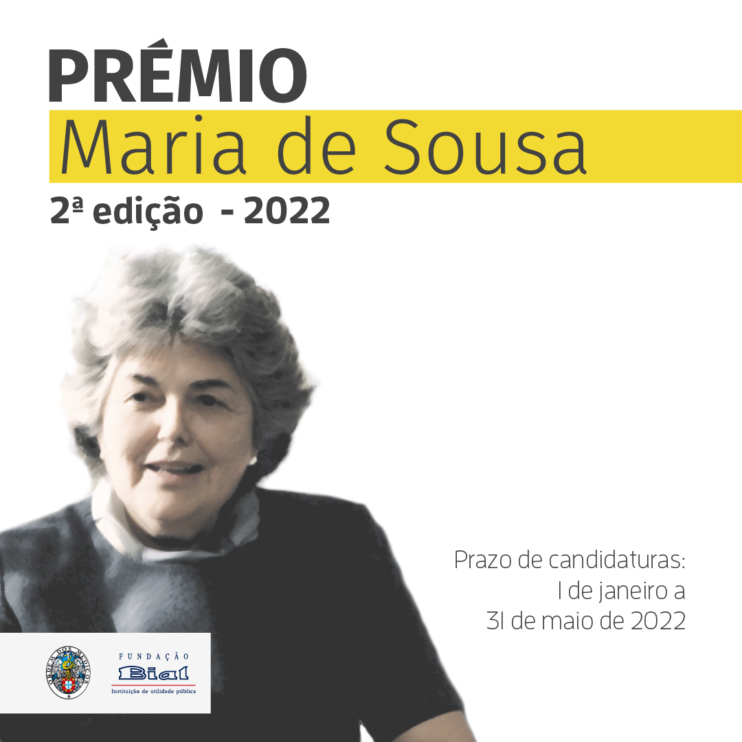 Candidaturas ao Prémio Maria de Sousa fecham a 31 de maio | Atlas da Saúde