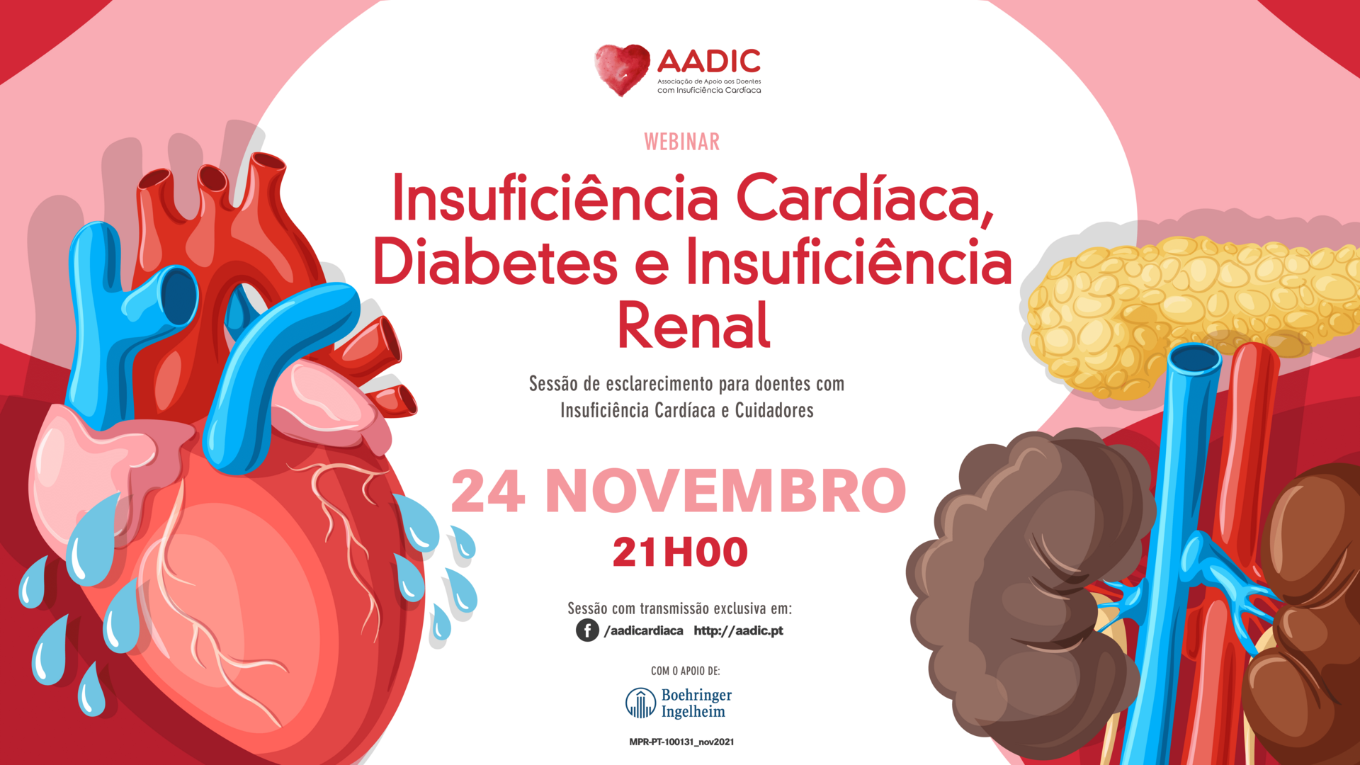 Webinar da AADIC aborda relação entre Insuficiência Cardíaca, Diabetes ...