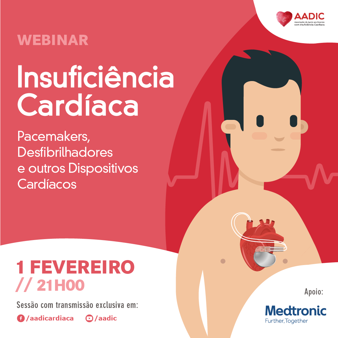 AADIC promove sessão online sobre dispositivos cardíacos | Atlas da Saúde