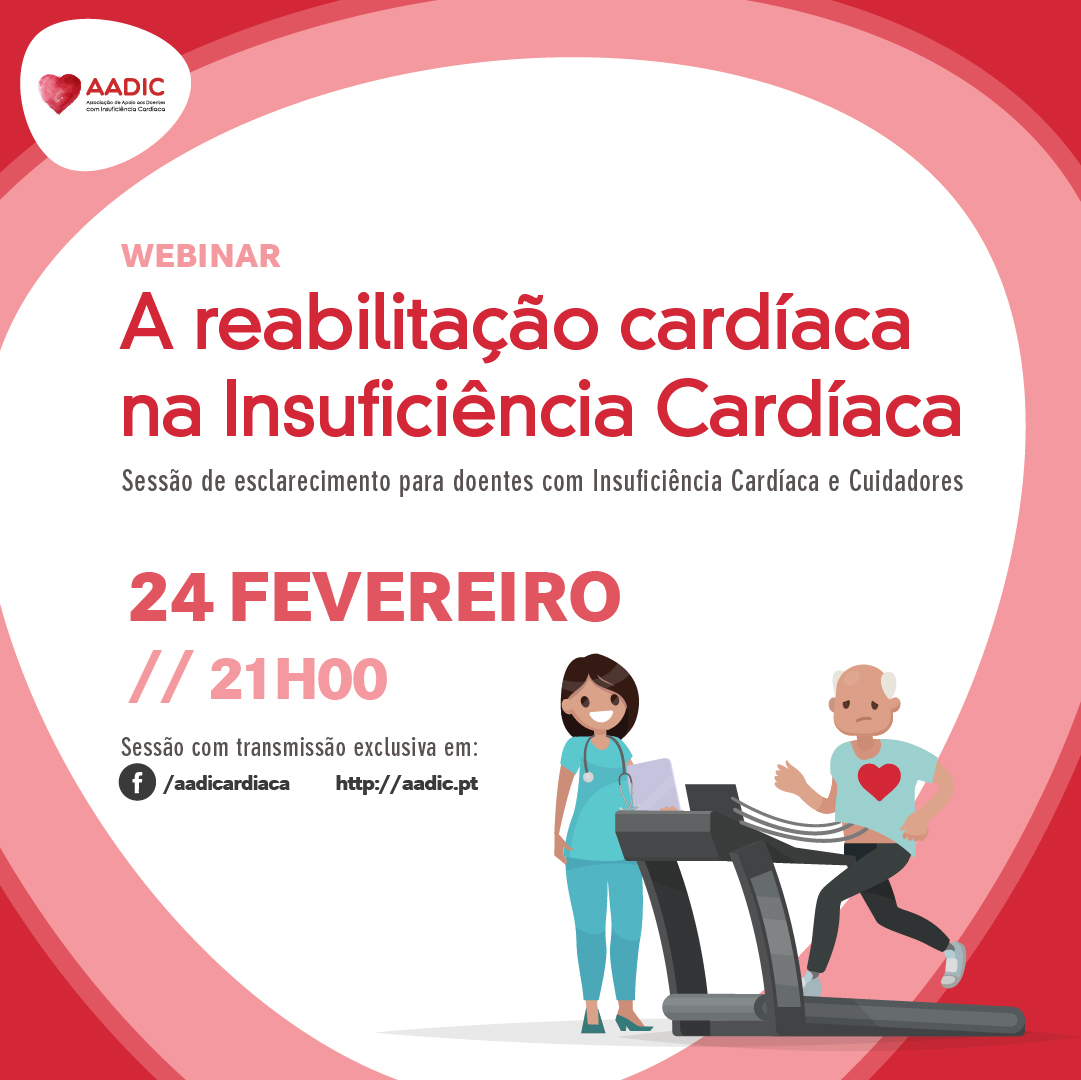 Reabilitação Cardíaca é o tema do próximo webinar da AADIC | Atlas da Saúde